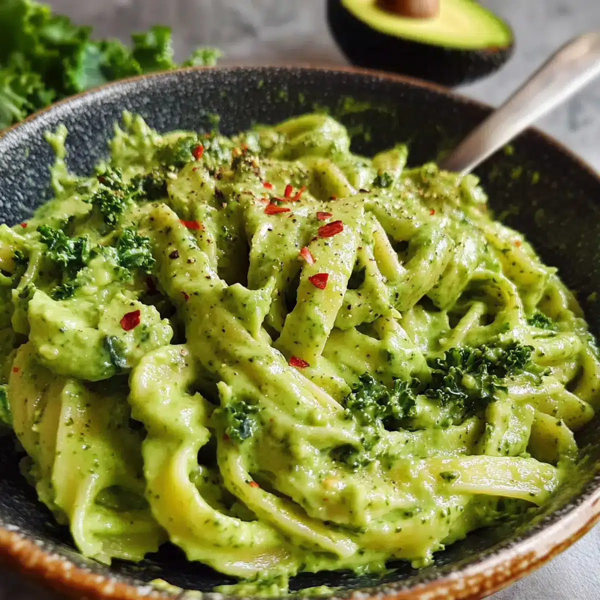 Pasta Mit Avocadosauce